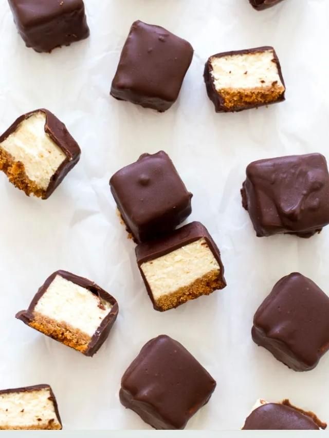 Chocolate Covered Cheesecake BitesChocolate Covered Cheesecake Bites ...