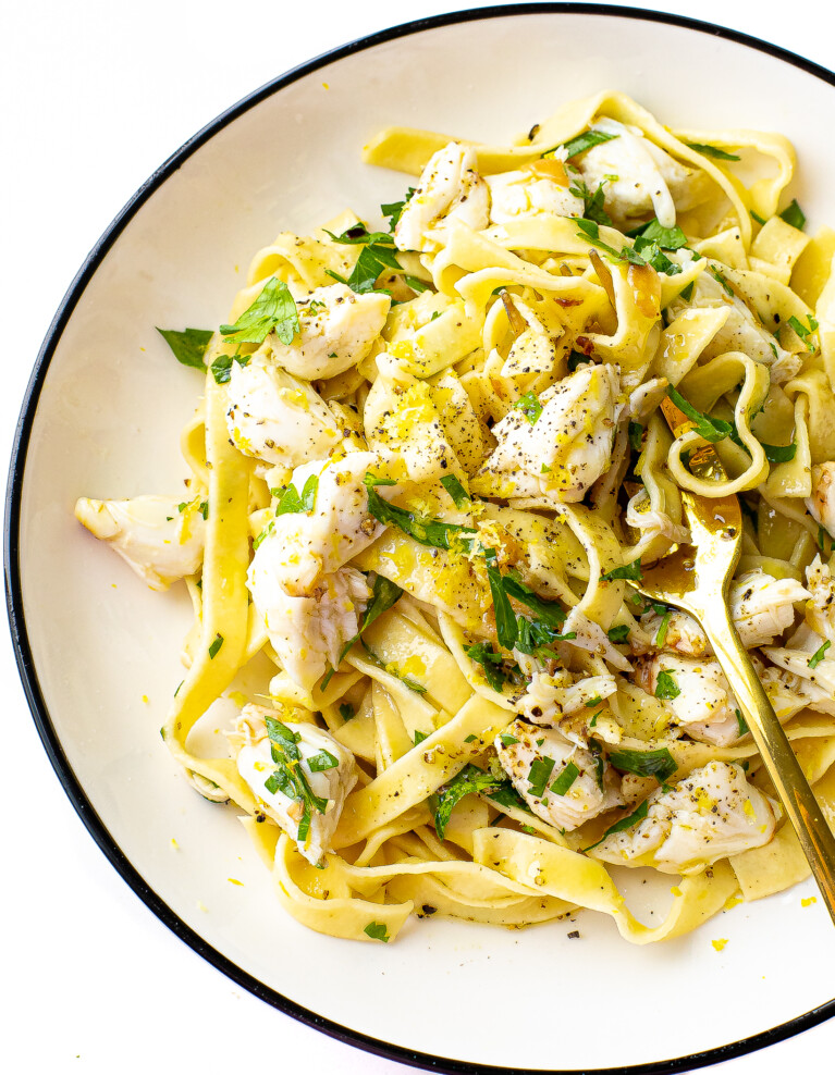 Crab Pasta - Chef Savvy