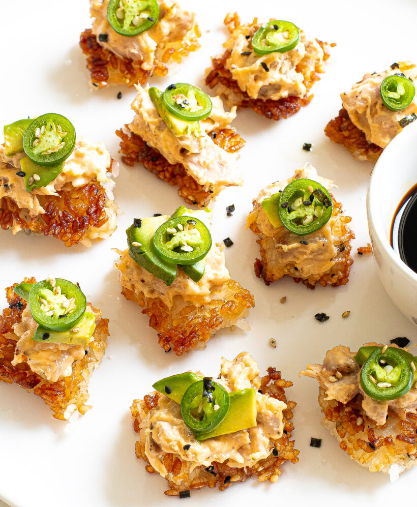 Crispy Rice Tuna Stacks - Chef Savvy