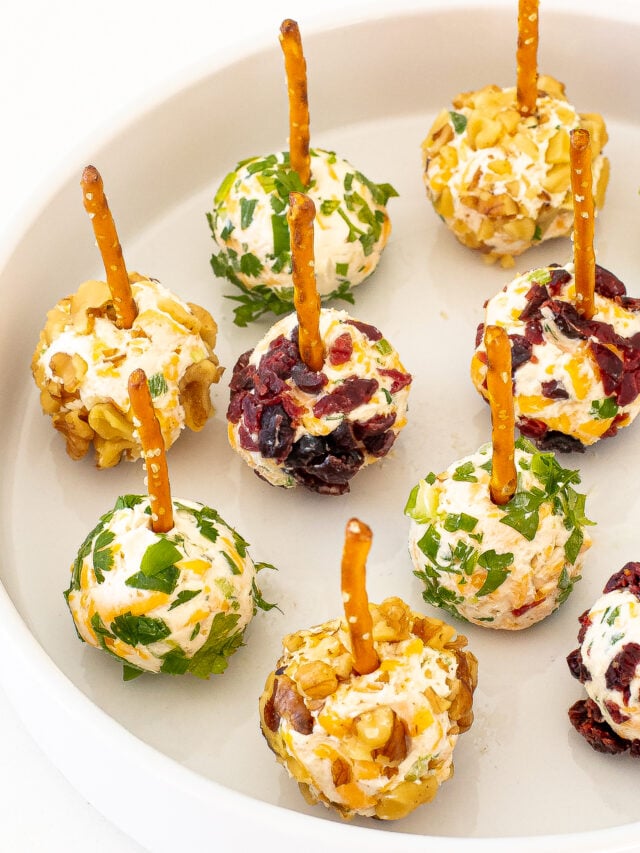 Mini Cheese Balls - Chef Savvy