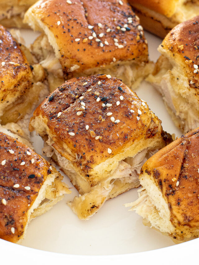 Turkey Cheese Sliders - Chef Savvy