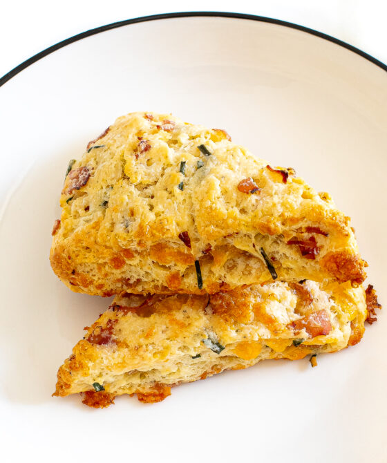 Ham And Cheese Scones - Chef Savvy
