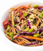 Rainbow Peanut Noodles (Meal Prep Friendly!) - Chef Savvy