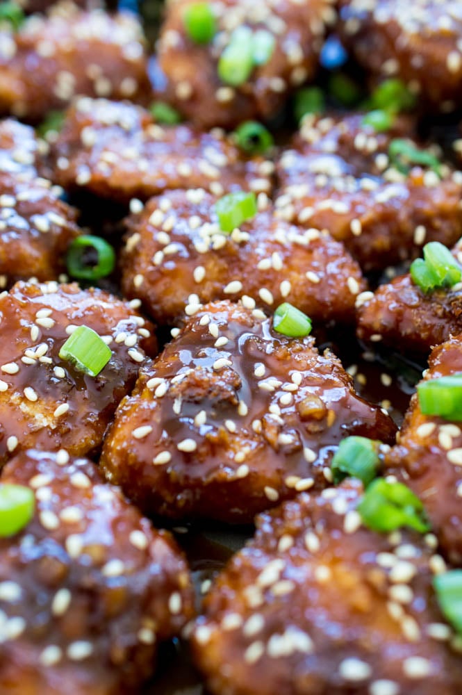 Super Sticky Asian Chicken Bites