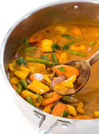 Vegetable Curry (30 Minutes or Less!) - Chef Savvy