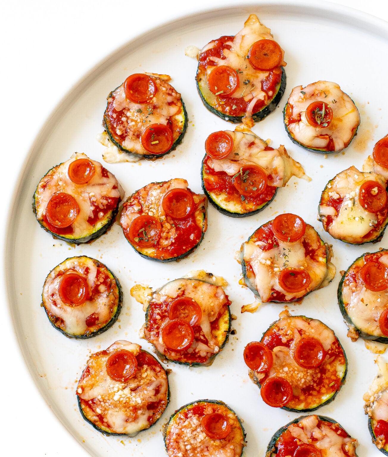 Zucchini Pizza Bites - Chef Savvy